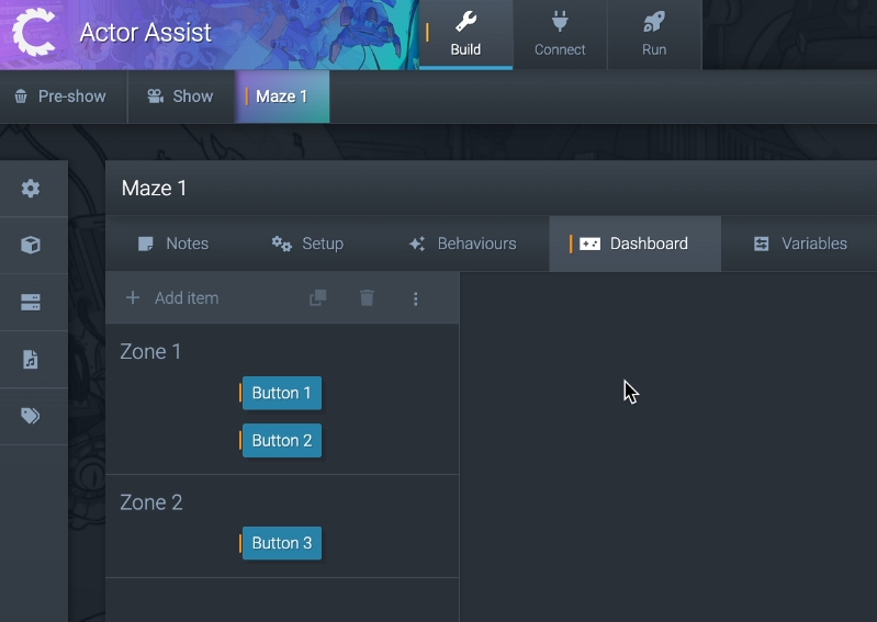 Actor Assist - Software Setup – COGS